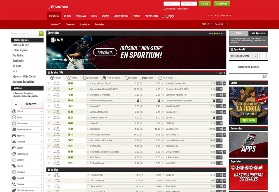 Sportium: Opiniones y análisis en España en 2025